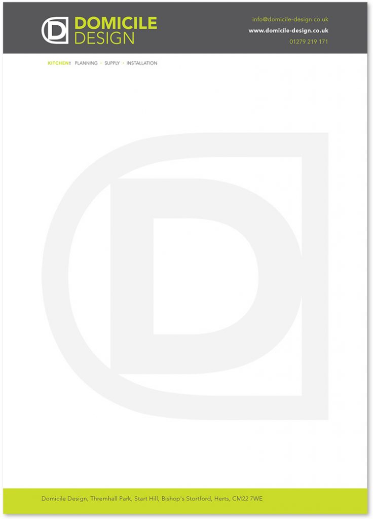 Domicile Design | Branding Design Portfolio | Right Angle Creative